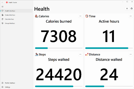 Health Tracker | Zicheng Zeng | Academic Homepage